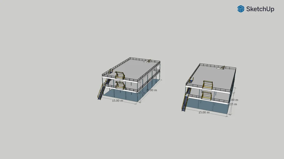 Mezzanine_Gerjan_Bakker | 3D Warehouse