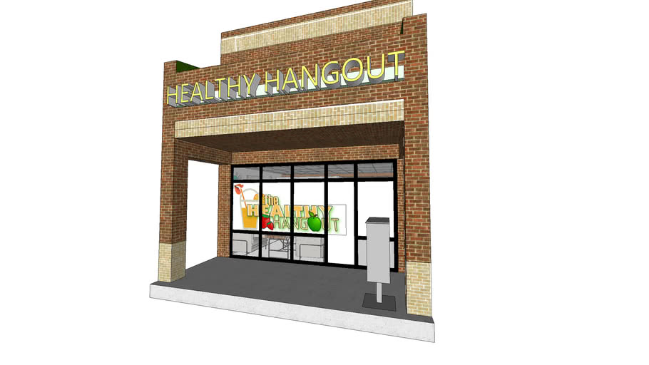 Commercial Juice bar | 3D Warehouse