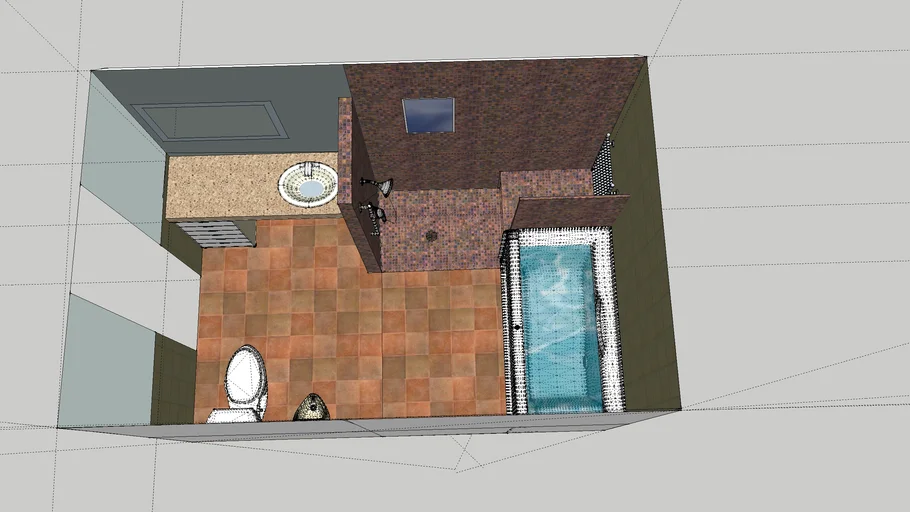 Universal Design Bathroom | 3D Warehouse