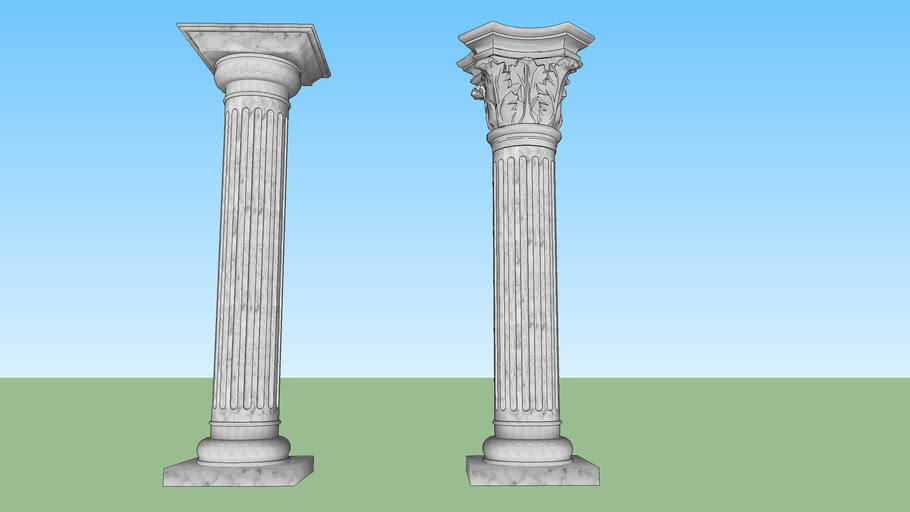 doric+column | 3D Warehouse