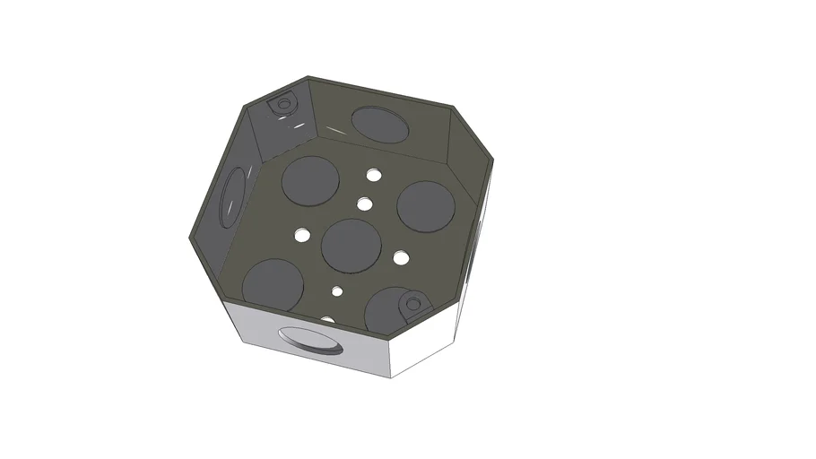 octagon junction box | 3D Warehouse