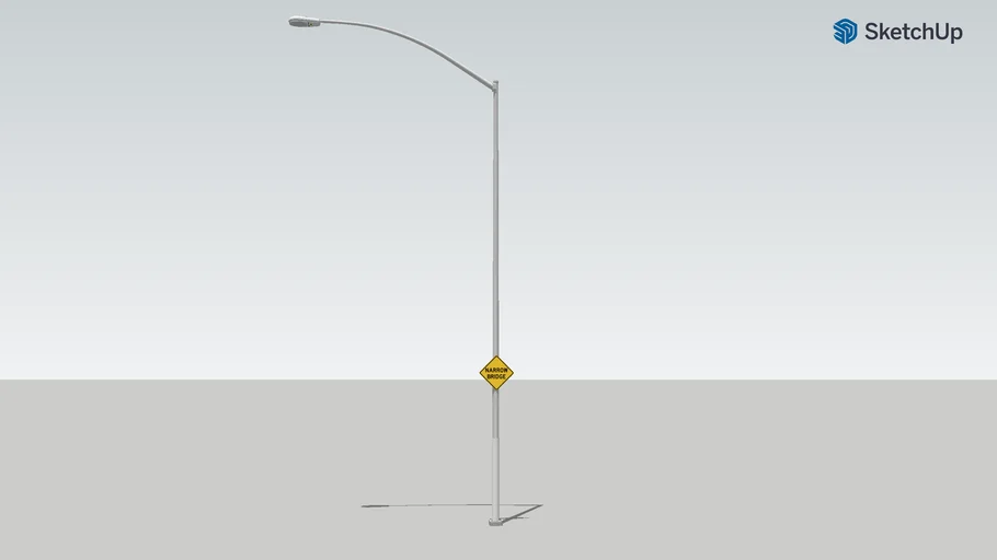 Caltrans streetlight 2 | 3D Warehouse