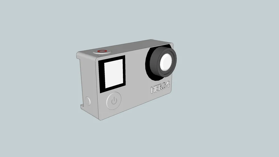 GoPro Hero4 Silver. | 3D Warehouse