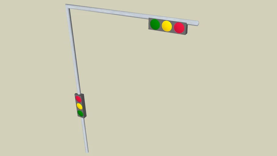 Traffic Signal , Traffic Lights | 3D Warehouse