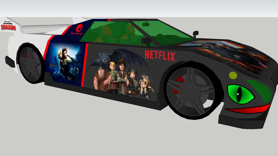 DreamWorks How To Train Your Dragon Car | 3D Warehouse