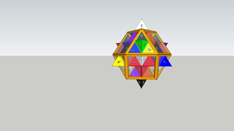 ISOTROPIC VECTOR MATRIX 64 TETRAHEDRONS IN VECTOR EQUILIBRIUM VBM | 3D ...