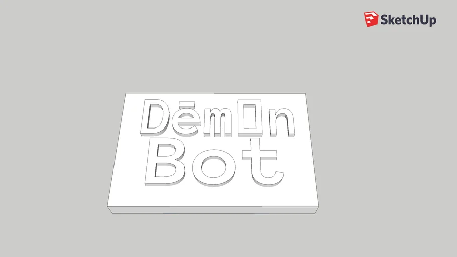 Demon Bot | 3D Warehouse
