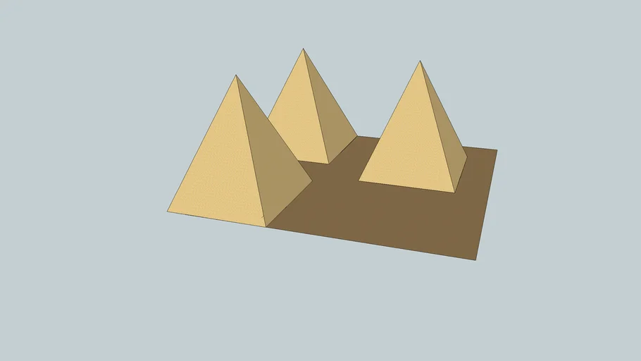 pyramids | 3D Warehouse