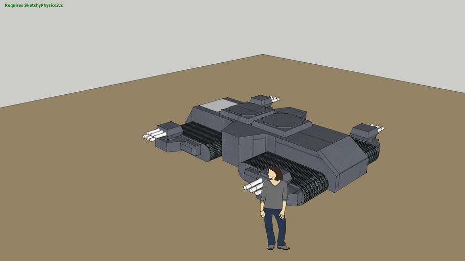 UEF Fatboy SketchyPysics WIP | 3D Warehouse