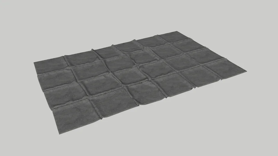 Grey Carpet Rug | 3D Warehouse