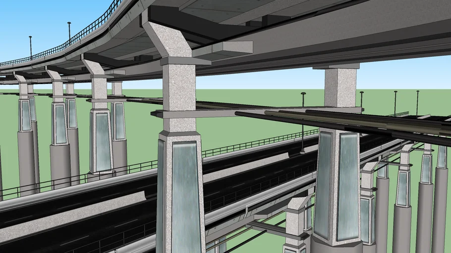 Elevated Highway | 3D Warehouse