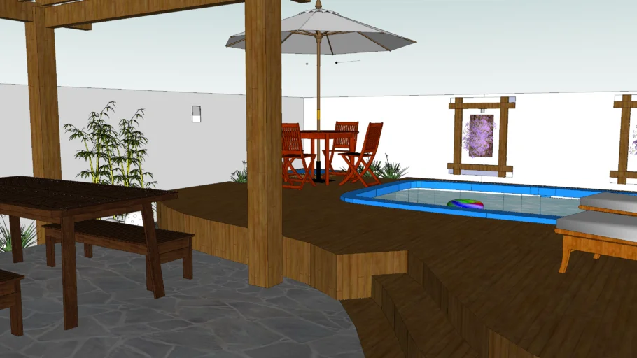 PISCINA,PAISAGISMO | 3D Warehouse