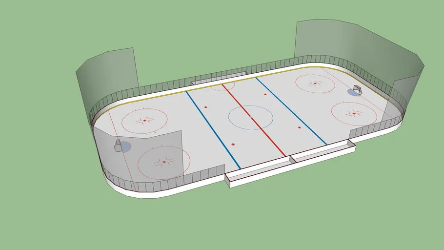 Ice Hockey Rink | 3D Warehouse
