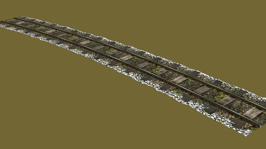 'Rail Simulator Track No.3.. N/ Gauge'...Old Steam Days.. | 3D Warehouse