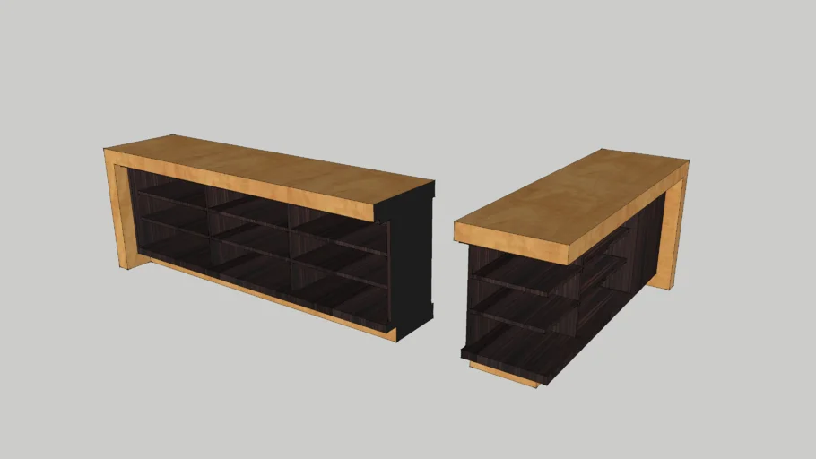 COUNTER L | 3D Warehouse