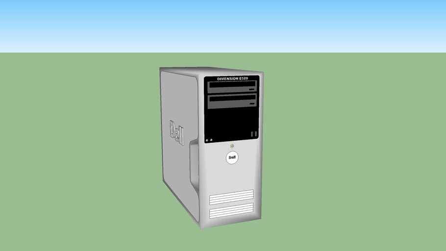 Dell Dimension E520 | 3D Warehouse