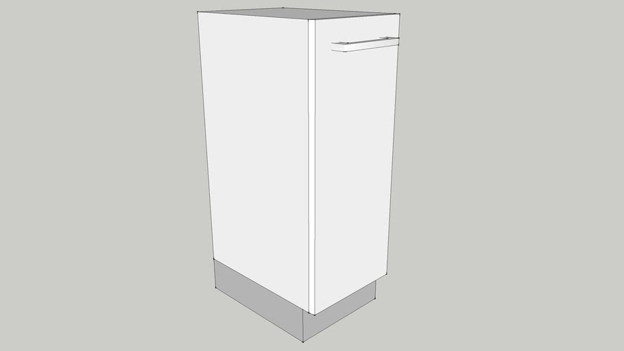 300 Base Module with One Shutter & One Adjustable Shelf 300X410X720 CID ...