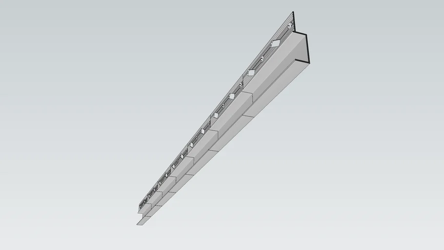 QiC D25 Reveal Trim 36x12.8mm | 3D Warehouse