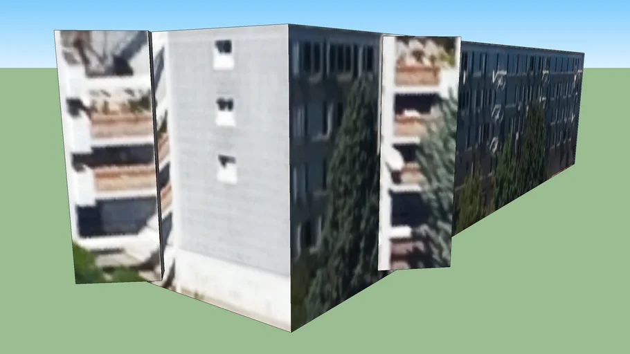 Bâtiment situé 69120 Vaulx-en-Velin, France | 3D Warehouse