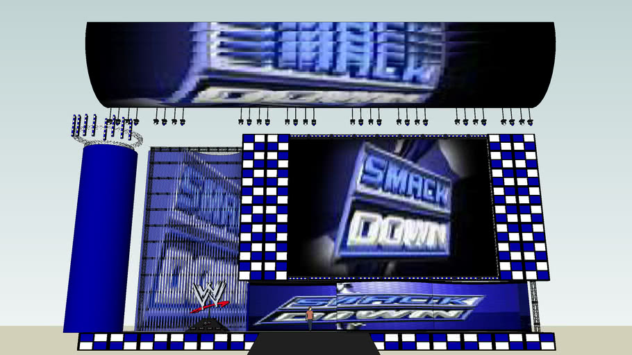 WWE SmackDown HD Set | 3D Warehouse