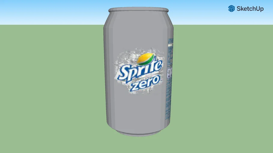 Sprite zero can | 3D Warehouse