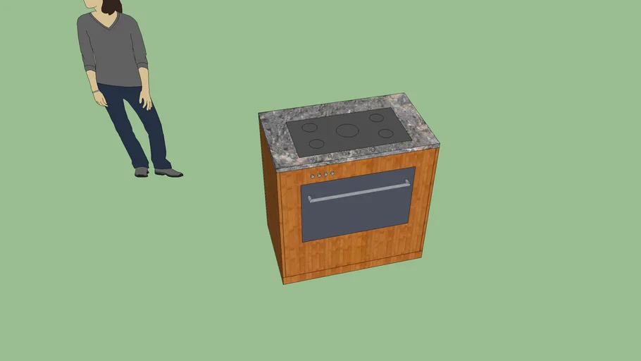 Induction cooker | 3D Warehouse