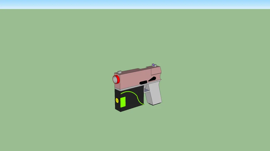 USP.45 with LASER | 3D Warehouse