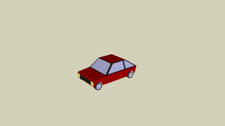 Simple car | 3D Warehouse