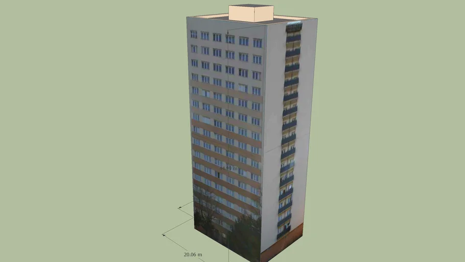 Tower block | 3D Warehouse