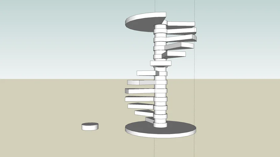 scala a chiocciola | 3D Warehouse