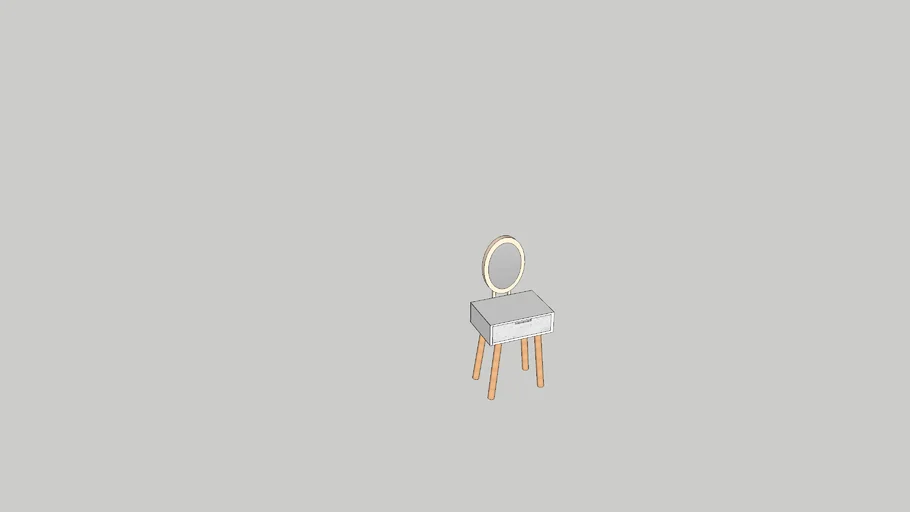 dressing table | 3D Warehouse