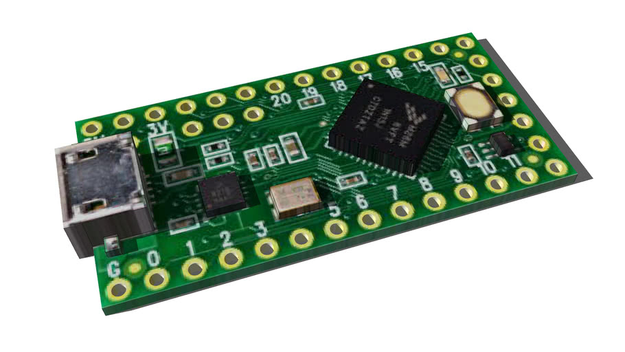 Teensy-LC | 3D Warehouse