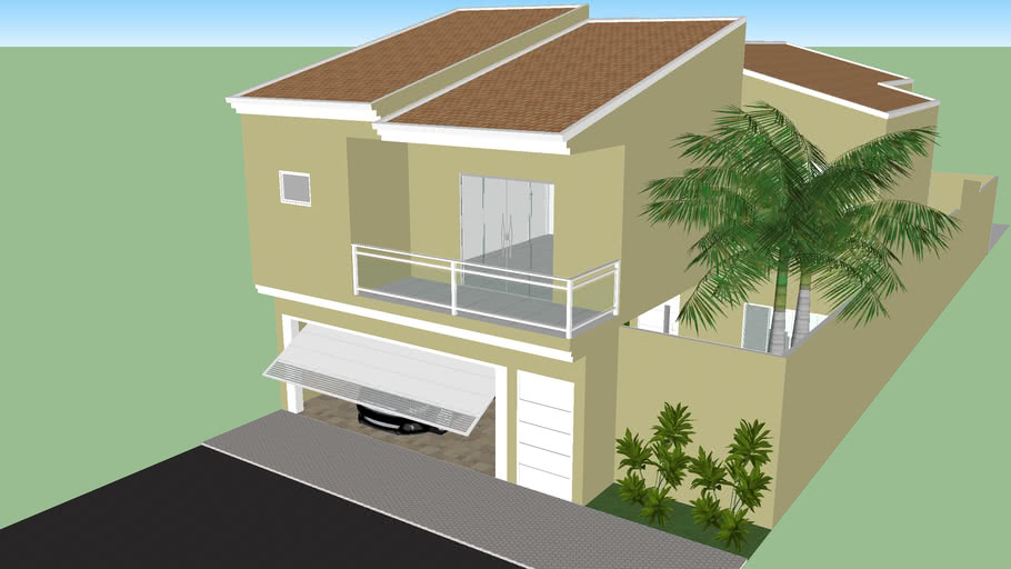 Sobrado 10x25 | 3D Warehouse