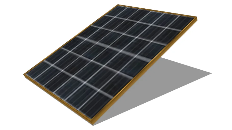 Kyocera KC175GT Photovoltaic Panel | 3D Warehouse