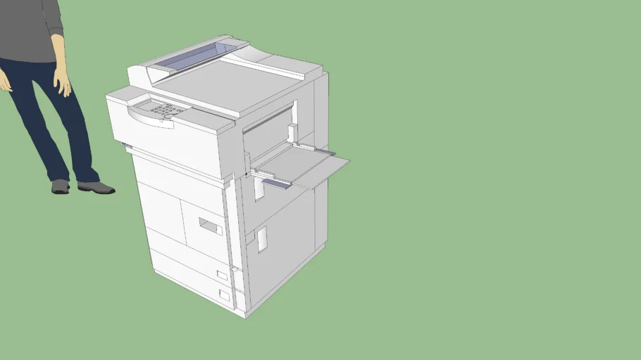 Canon NP 6545 foto copy | 3D Warehouse