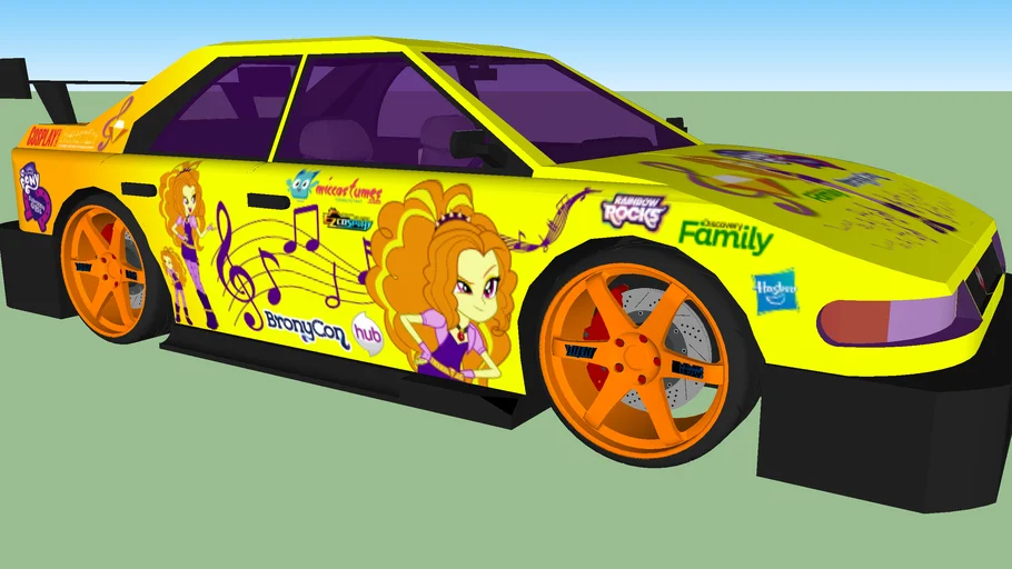 MLP Equestria Girls Adagio Dazzle Car | 3D Warehouse