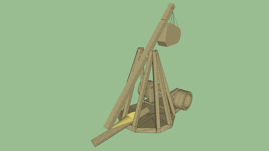 Medieval Trebuchet | 3D Warehouse