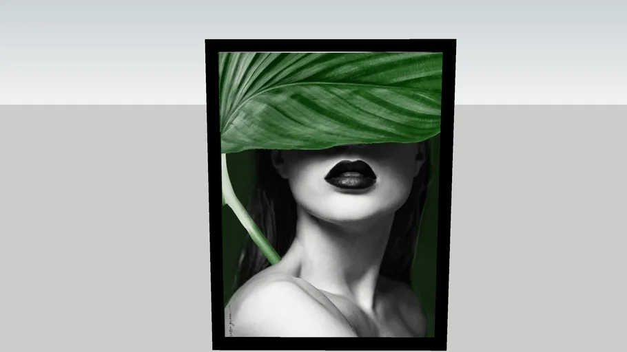 Quadro mulher | 3D Warehouse