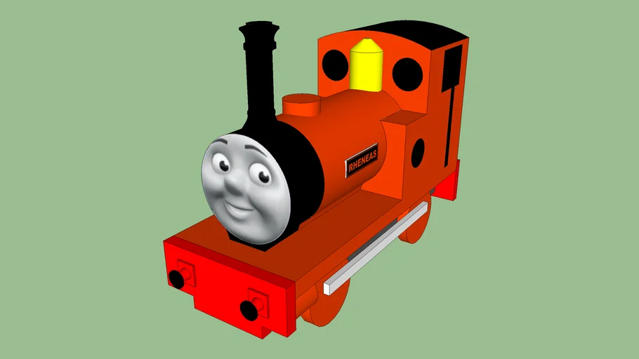 Rheneas the Narrow Gauge Engine | 3D Warehouse