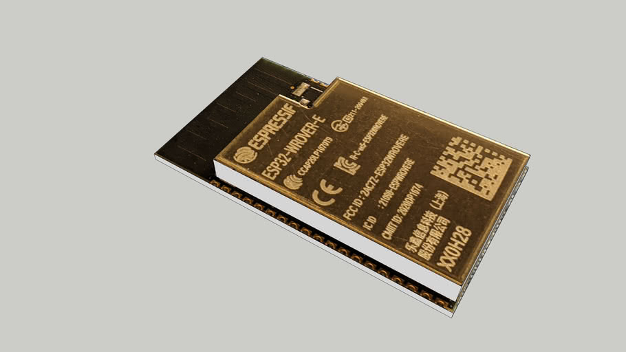 ESP32-WROVER-E | 3D Warehouse