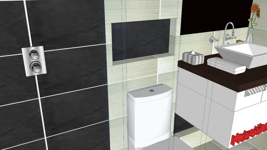 shower room and t&b | 3D Warehouse