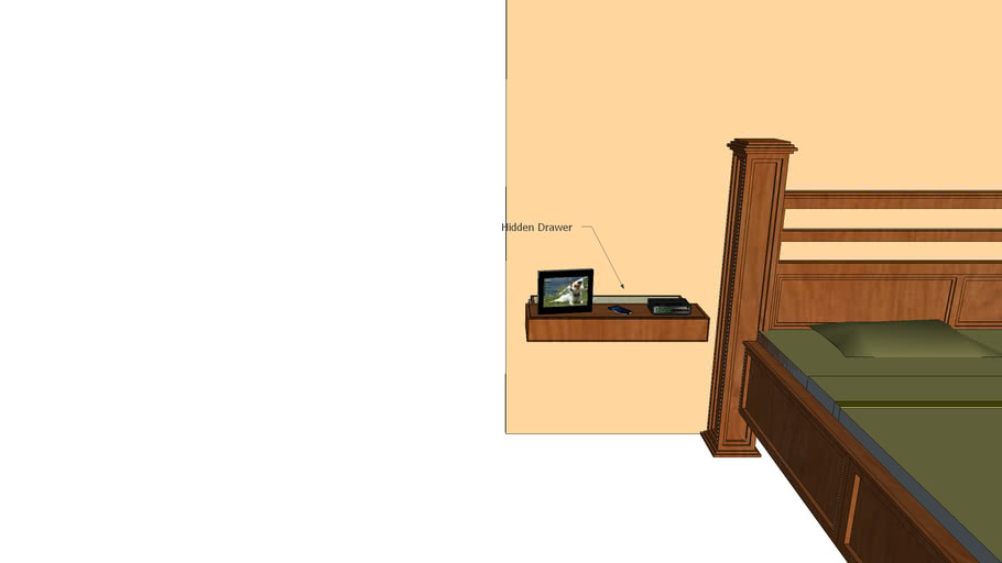 Hidden Drawer | 3D Warehouse