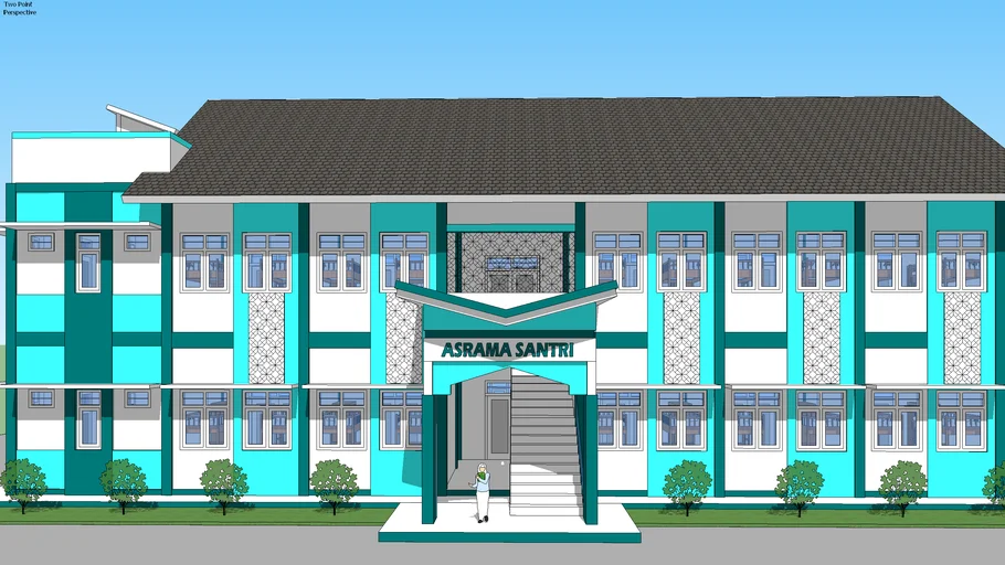 asrama pesantren | 3D Warehouse