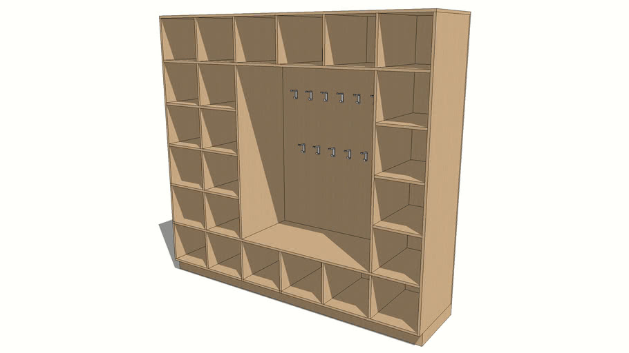 Cubbies - Wood | 3D Warehouse