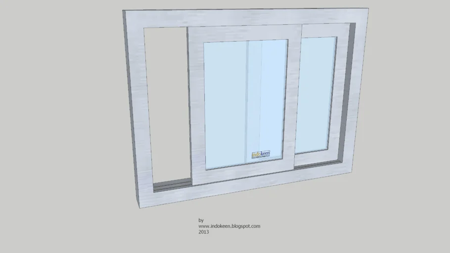 Sliding Window | 3D Warehouse