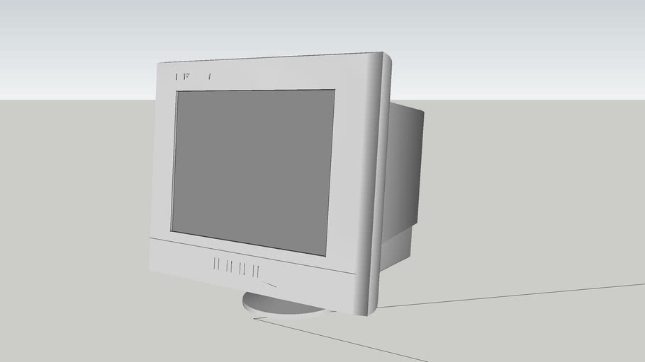 Monitor Jadul | 3D Warehouse