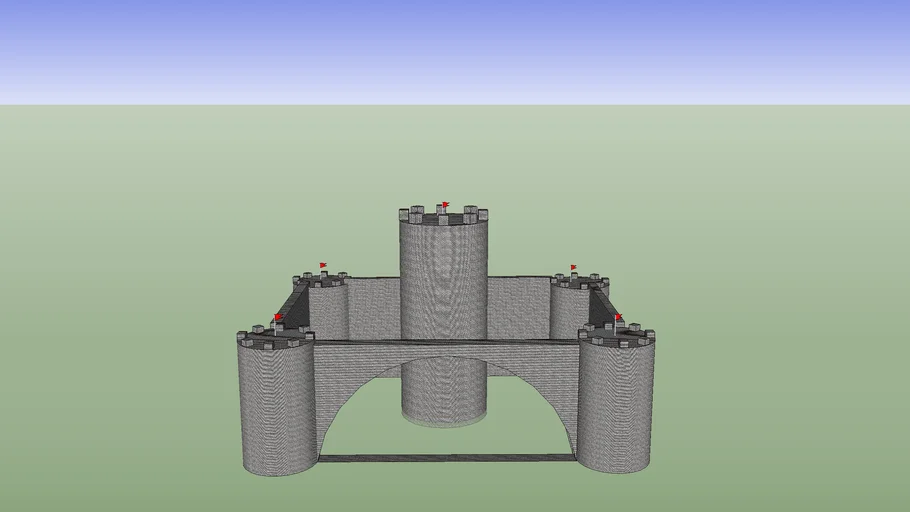 Simple Castle | 3D Warehouse