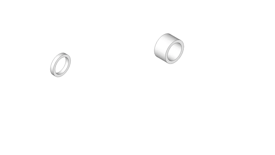 8mm nut & bolt | 3D Warehouse