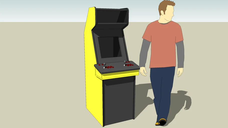 Mini Mame Cabinet | 3D Warehouse