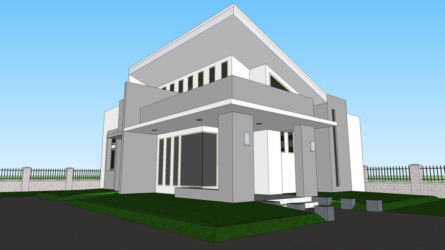 RUMAH MODERN MINIMALIS | 3D Warehouse